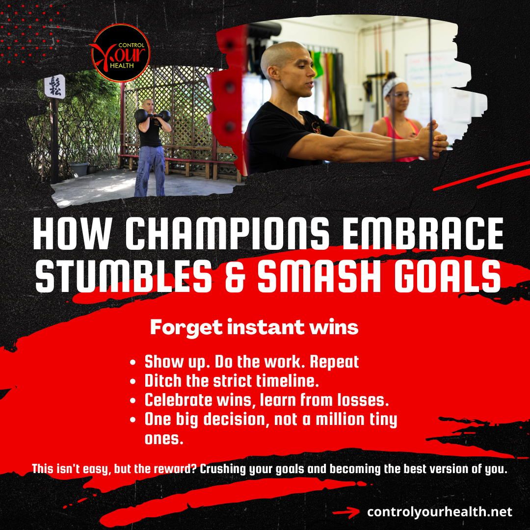 How Champions Embrace Stumbles & Smash Goals - WAH LUM®