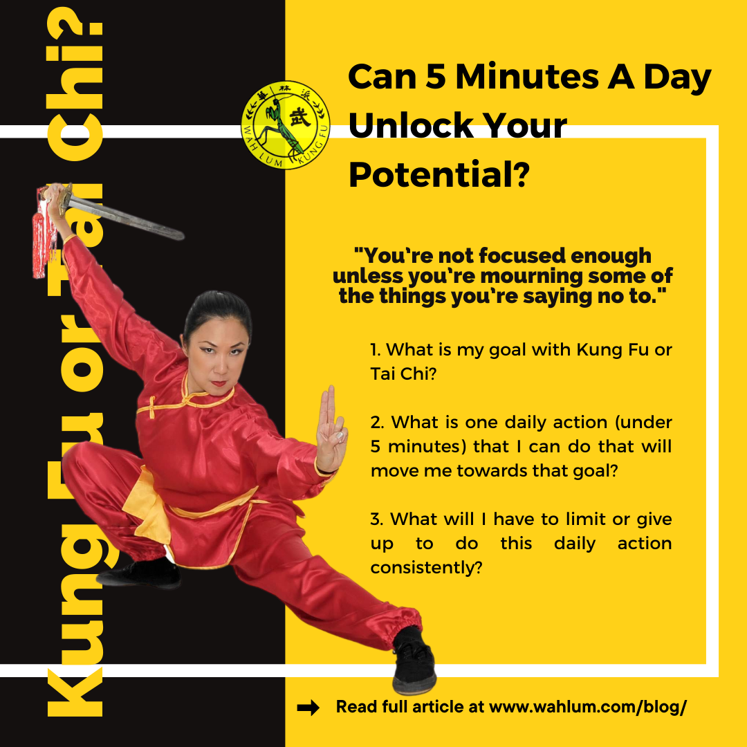 Can 5 Minutes A Day Unlock Your Potential - WAH LUM®