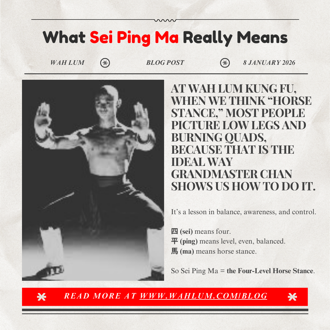 What Sei Ping Ma Really Means - WAH LUM®